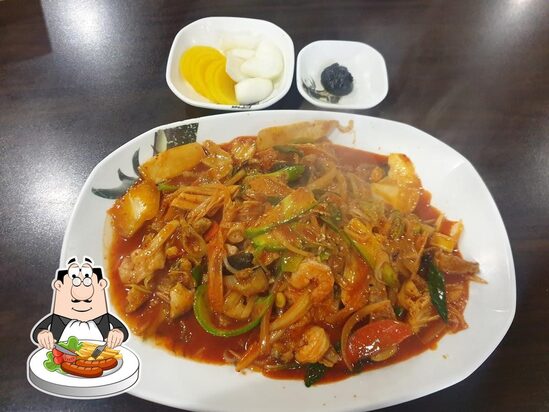 Carta del restaurante 해동반점, Yecheon-gun
