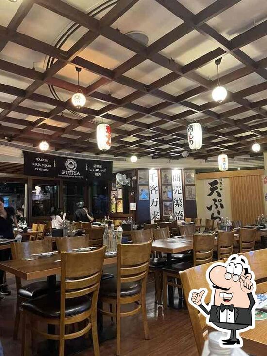Menu at Fujiya restaurant, Dubai