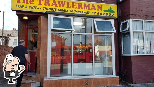 Menu at The Trawlerman fast food, Warrington