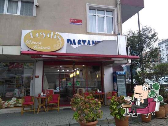 Menu at Leydis Pastaneleri, Istanbul