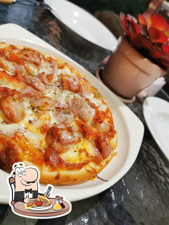 Menu at I am pizza คูเมือง restaurant, Chiang Mai