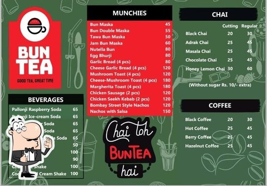 Menu at Cafe BunTea - Hiranadani Estate, Thane