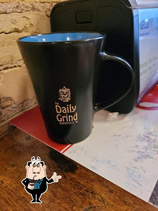 Menu at The Daily Grind restaurant, Marshfield