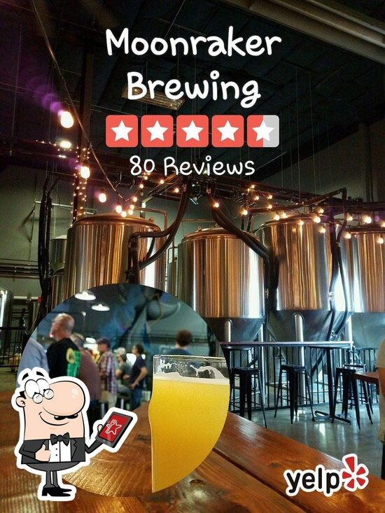 Menu at Moonraker Brewing restaurant, Auburn
