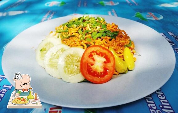 Warung Makan Biru restaurant, Sendangadi, Jl. Sendowo E-F No.120 Blk. F ...