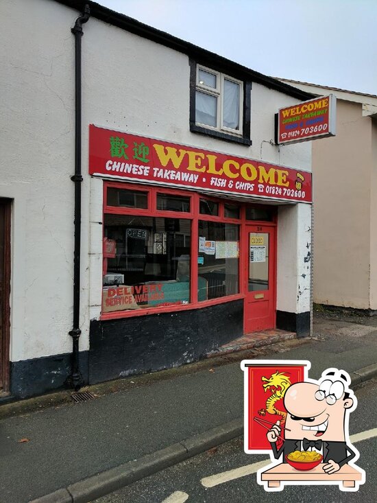 Menu at Welcome Chinese Take Away restaurant, Ruthin