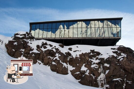 Menu at Knoll Ridge chalet at Whakapapa cafe, New Zealand, Whakapapa ...