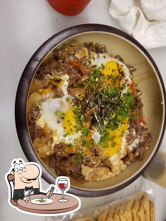 Menu at Baeg-O restaurant, Incheon
