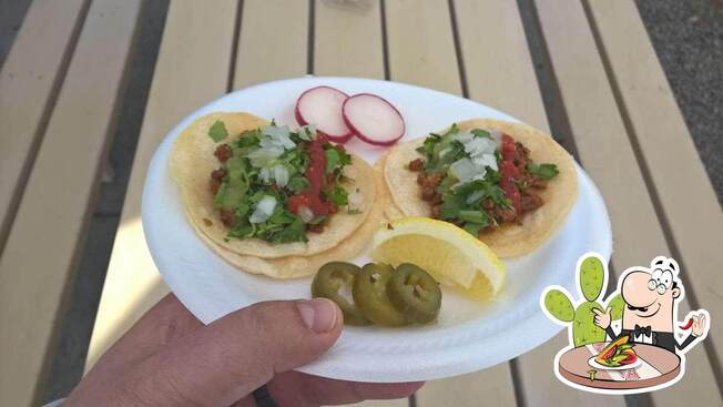 Menu at Tacos Don Chayo restaurant, Yakima