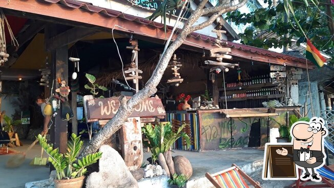 Menu at Flame Stone Beach Bar, Ko Lanta Yai