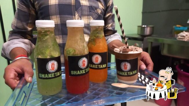Menu at Shake Tank, Surat