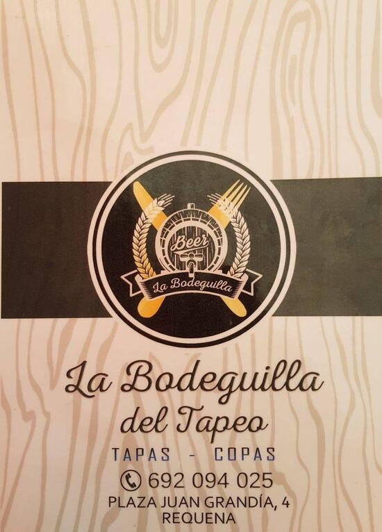 Carta del pub y bar La Bodeguilla del Tapeo., Requena