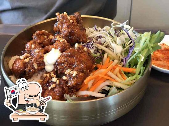 Menu at Yoon's Chicken and Burger restaurant, Auckland
