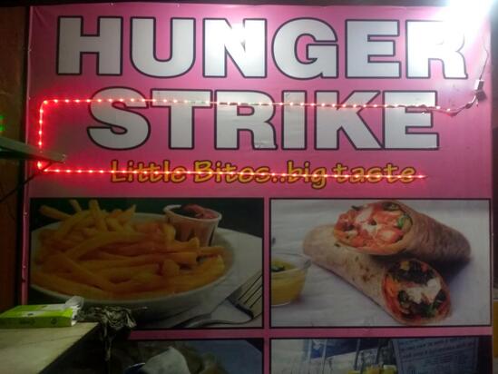 Hunger Strike, Jammu - Restaurant menu, prices and reviews