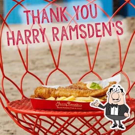 Menu at Harry Ramsden's restaurant, Bournemouth