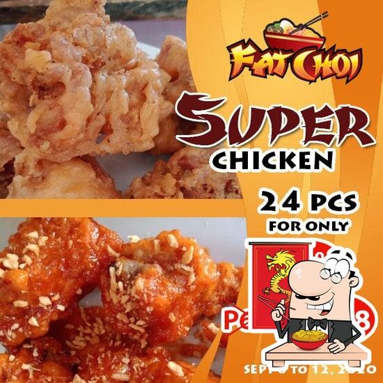Menu at Fat Choi restaurant, Las Pinas