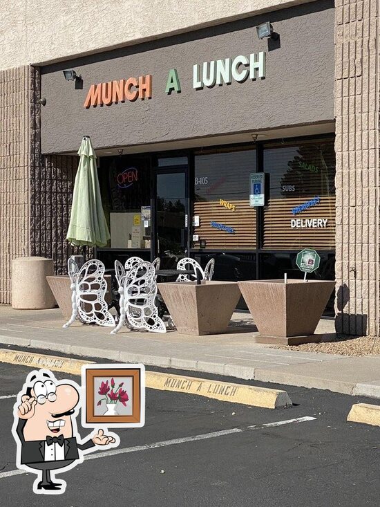 Menu at Munch A Lunch cafe, Tempe