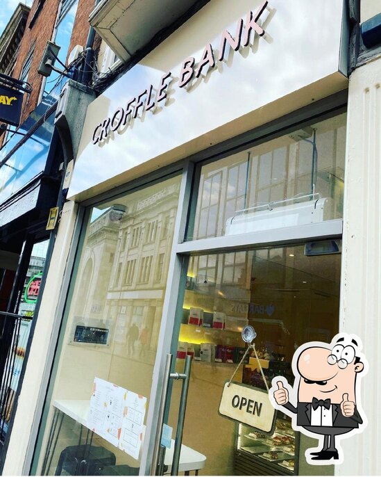 Menu at Croffle Bank cafe, Coventry
