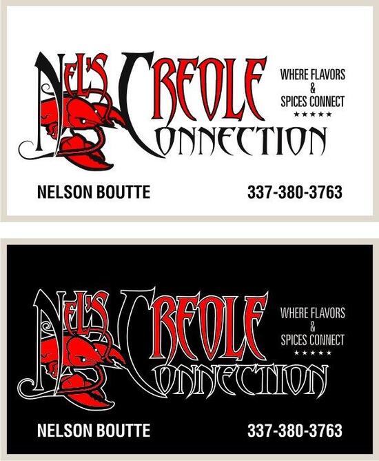 Menu at Nel's Creole Connection restaurant, New Iberia