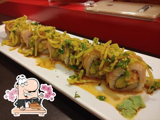 Menu at Señor Sushi restaurant, Tijuana