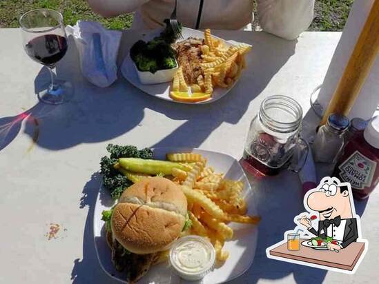 Menu at Treasure Camp restaurant, USA