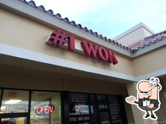 Menu at Number 1 Wok restaurant, Vero Beach, US-1 Ste 4