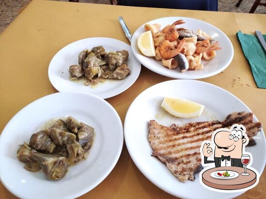 Menu at Trattoria Orazio restaurant, Borghetto Santo Spirito