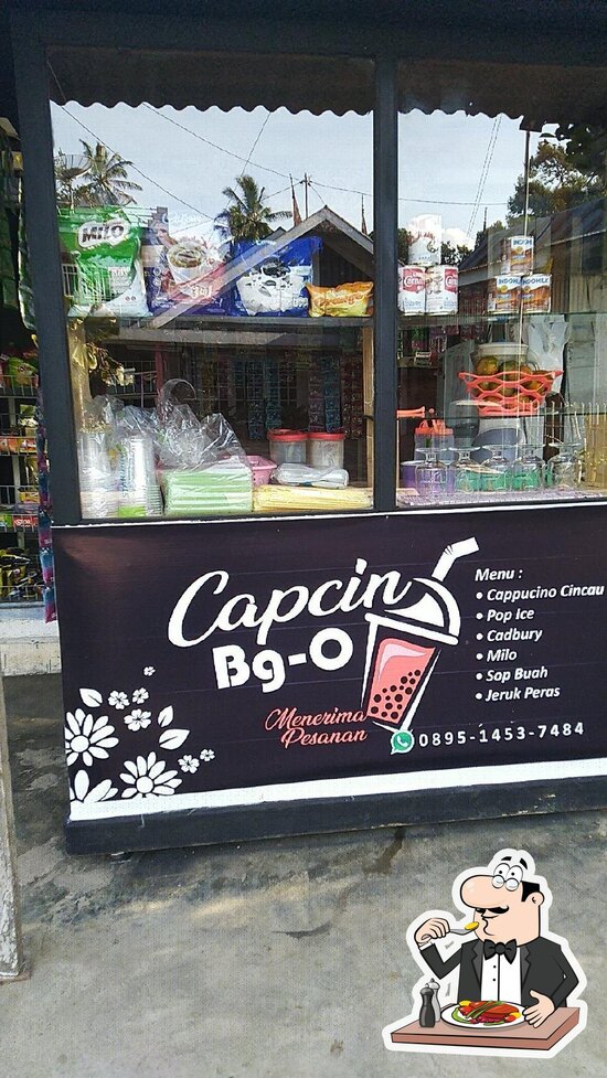 Menu at Warung capcin bg o 5 kaum cafe, Limo Kaum
