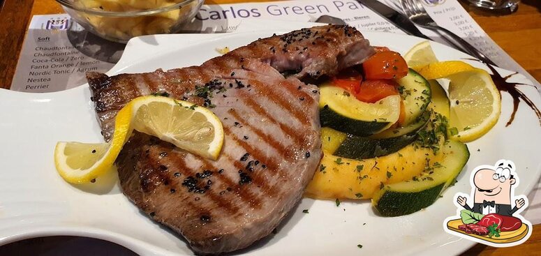 Menu at Chez Carlos Green Park, Anderlecht, Av. Théo Verbeeck 35