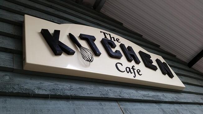 Menu at The Kitchen Cafe, Romsey, Sandy Ln