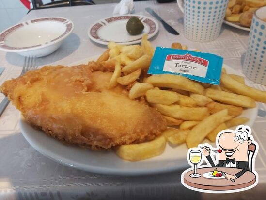 Menu at Blue Dolphin Fish Bar, Hastings