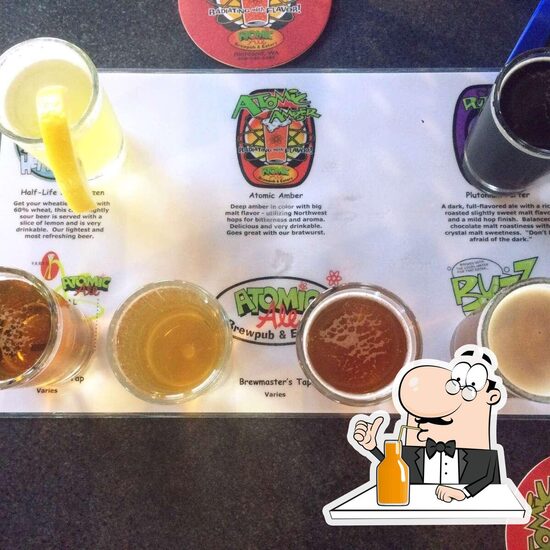 Menu at Atomic Ale Brewpub & Eatery, Richland