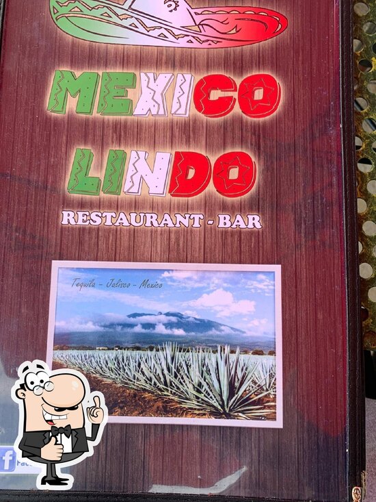 Menu at Mexico Lindo restaurant, Green Bay