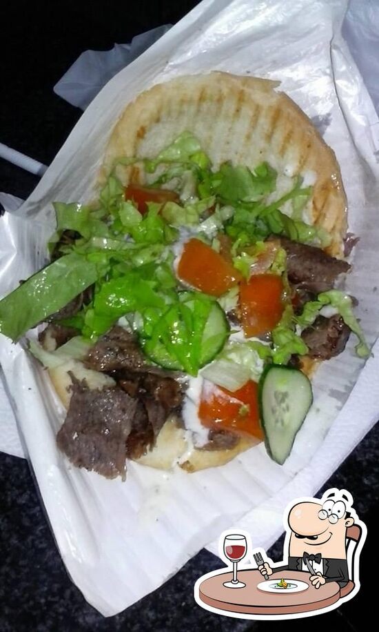 Menu at Plaset Doner&Burger restaurant, Skopje, cair