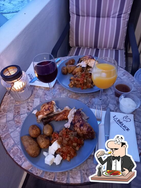 Menu at Le Délice - French Cuisine, Agios Nikolaos