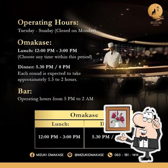 Mizuki Omakase & Bar, Bangkok - Restaurant menu, prices and reviews