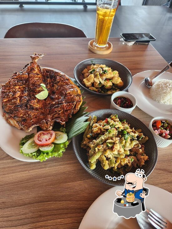 Menu at Teras Muara Cafe & Resto, Cikakak