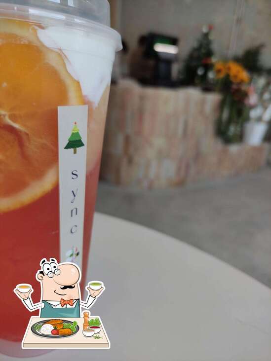 Menu at sync cafe, Fa Ham