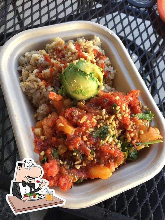 Menu at Poke Bar, El Segundo