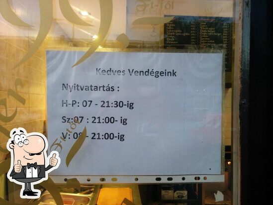 Hungarian Fast Food restaurant, Budapest - Restaurant menu, prices and ...
