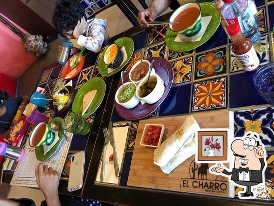Menu at El Charro restaurant, Hong Kong