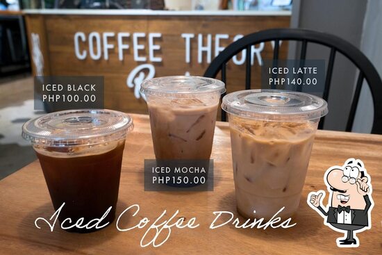 Menu at Coffee Theory Roasters - Esteban Abada cafe, Quezon City