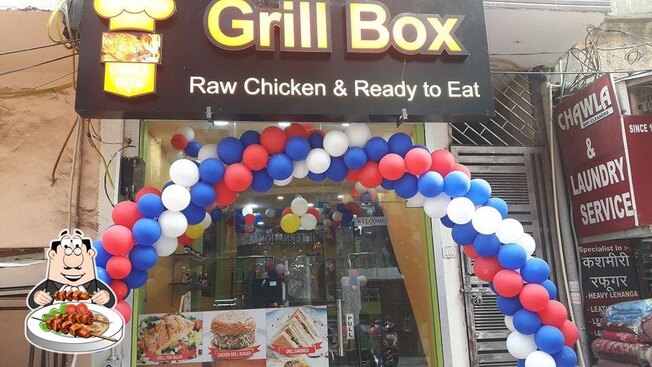 Menu at Grill Box, New Delhi