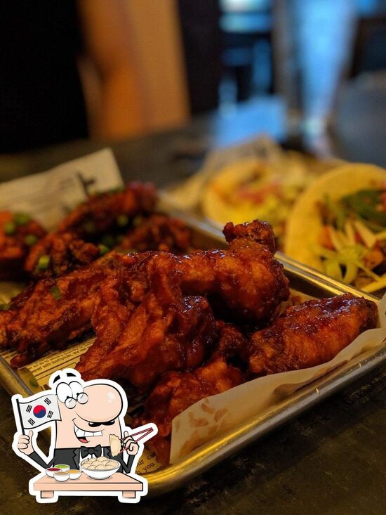 Menu at Merge | Korean Fried Chicken + Soju Bar, Milwaukee