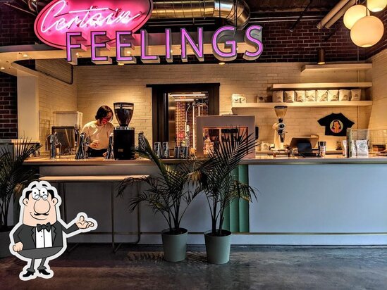 Menu at Certain Feelings Coffee Co., Indianapolis