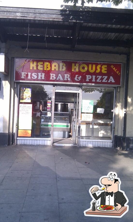 Menu at Nadia Kebab House (Neasden) restaurant, London, 244 Neasden Ln