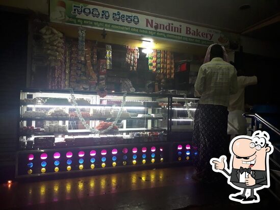 Menu at Nandini Beakery, Sindhanur