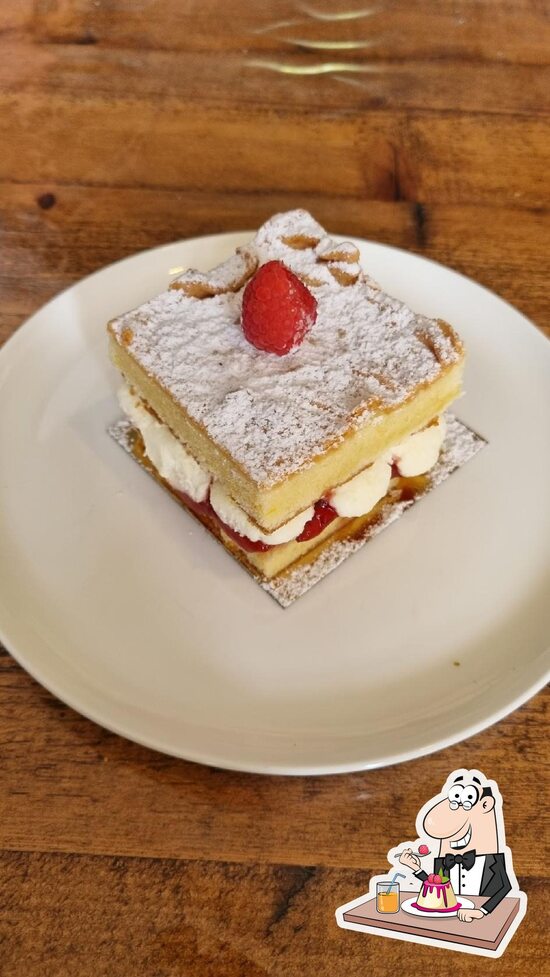 Menu at The English Bakery, Delft
