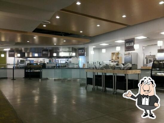 Menu at Vivint Inc cafeteria, Provo