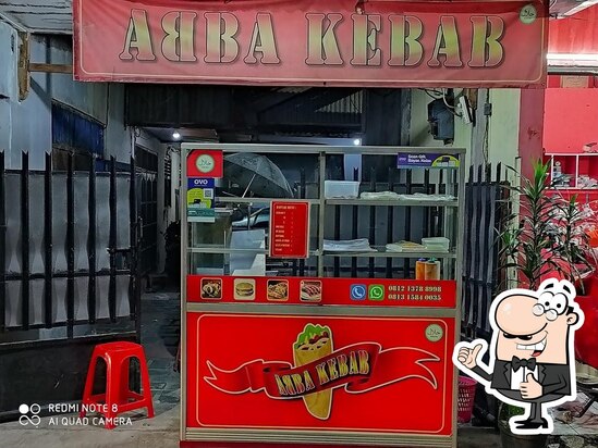 Menu at Abba Kebab, Central Jakarta